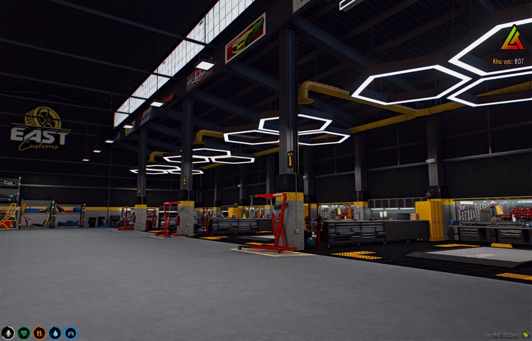 Mechanic Garage FiveM Grand Theft Auto 5 Optimized Mod High Quality - Etsy Portugal