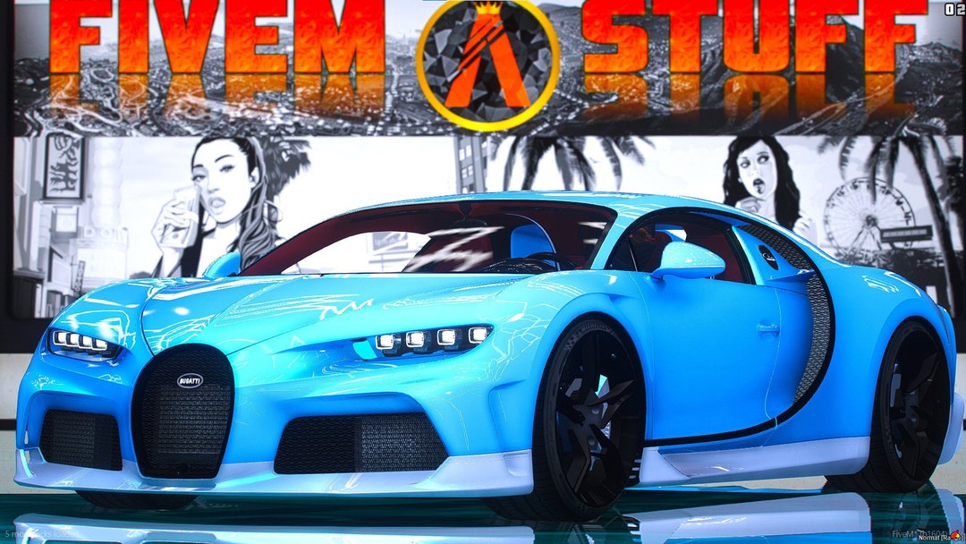 2022 Bugatti Chiron Supersport Fivem Grand Theft Auto 5 Optimized Mod ...