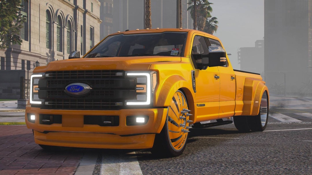 2018 Ford F-450 Slammed on Forgiatos Fivem Grand Theft Auto 5 Optimized ...