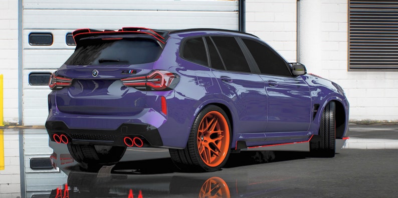 BMW X3M Competition SS Body Kit Fivem Grand Theft Auto 5 Optimized Mod ...