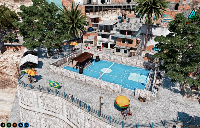 Brazilian Favelas Fivem Grand Theft Auto 5 Optimized Mod High Quality ...