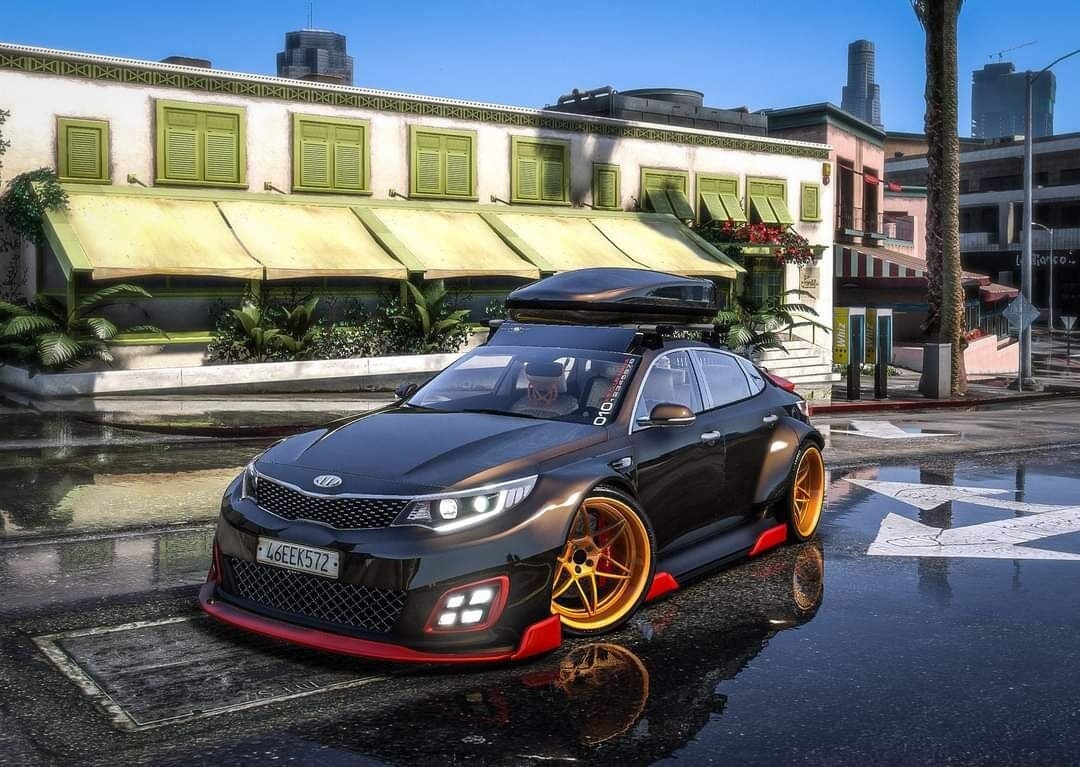 2016 Kia K5 Widebody Fivem Grand Theft Auto 5 Optimized Mod High ...