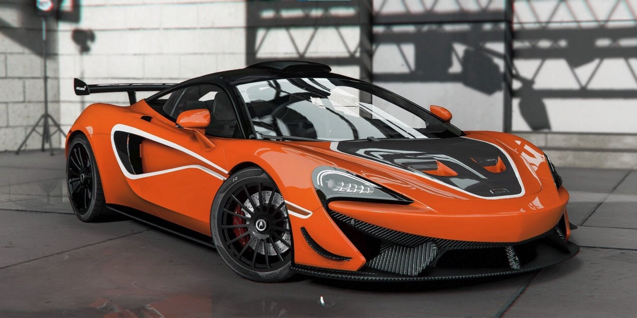 2021 Mclaren 620R Fivem Grand Theft Auto 5 Optimized Mod High Quality ...