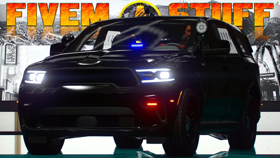 Dodge Durango Police / FiveM / Grand Theft Auto 5 / Optimizado / Mod ...