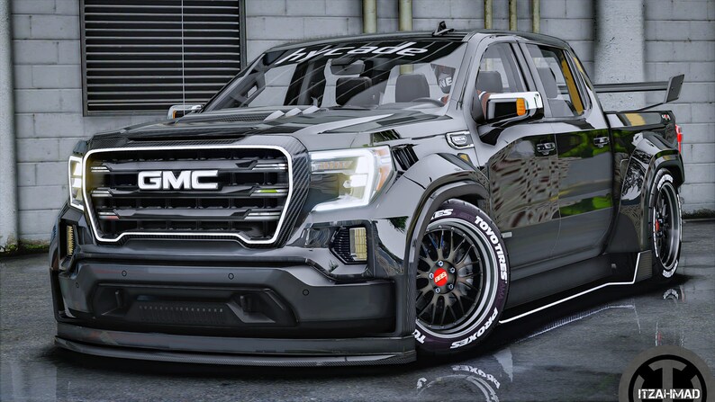 GMC Sierra Hycade 6 Seater Fivem Grand Theft Auto 5 Optimized Mod High ...