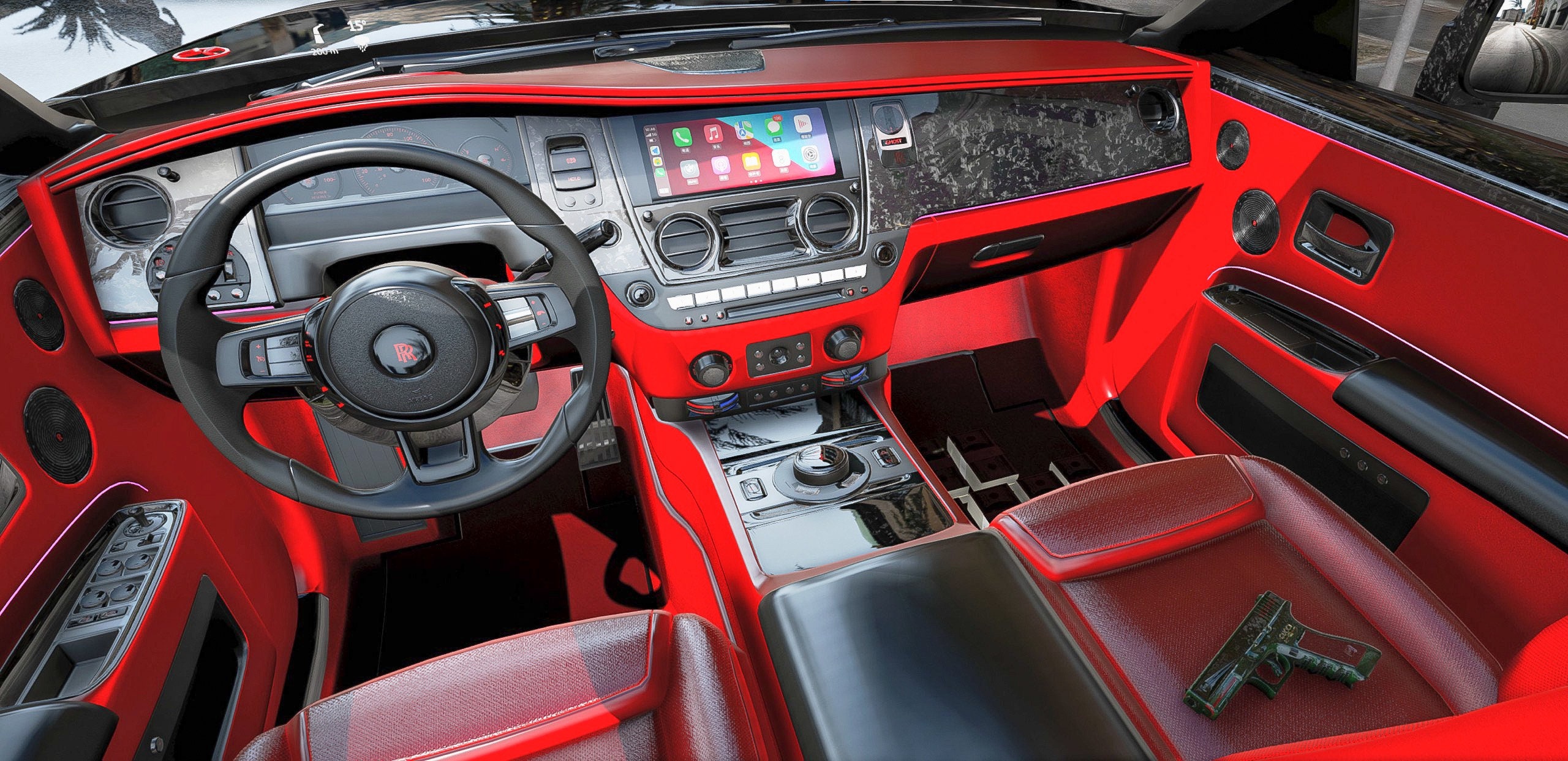 2022 Rolls Royce Ghost Mansory With Props Fivem Grand Theft Auto 5 ...