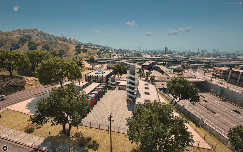 Rewley Road Fire Station Fivem Grand Theft Auto 5 Optimized Mod High ...