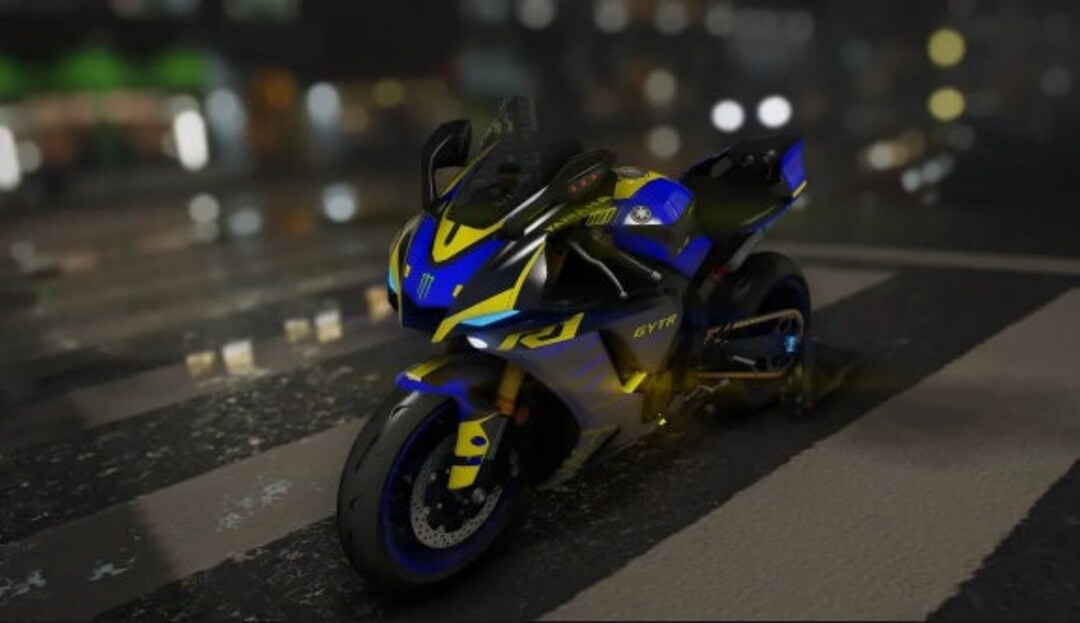 Yamaha YZF R1 Drag Spec Fivem Grand Theft Auto 5 Optimized Mod High ...