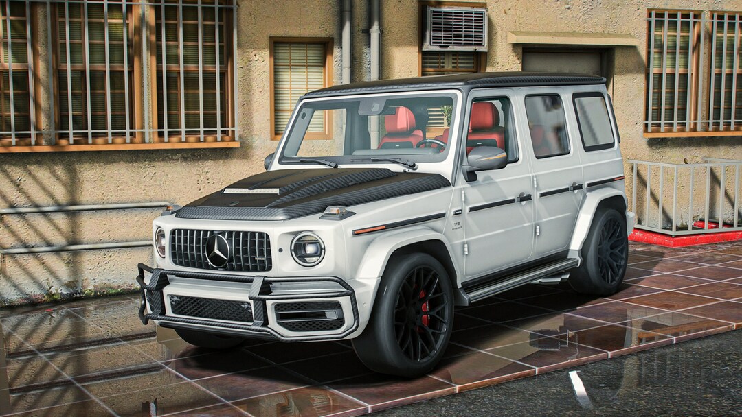 Mercedes-benz G63 Mafia Edition With Props Fivem Grand Theft Auto 5 ...