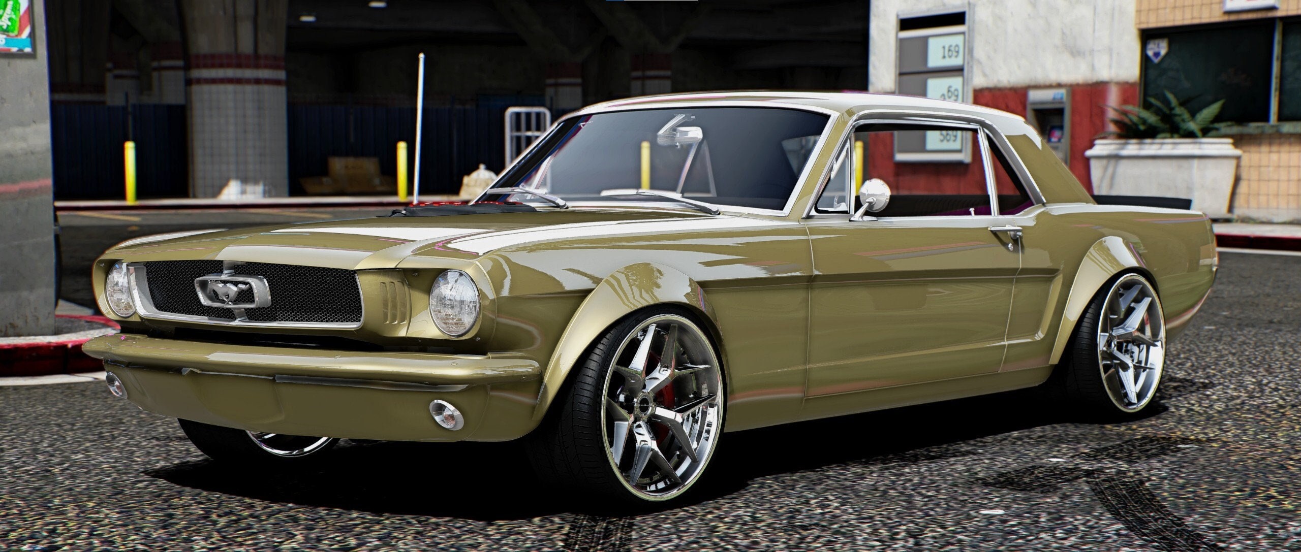 1965 Ford Mustang Widebody / FiveM / Grand Theft Auto 5 / Optimizado ...