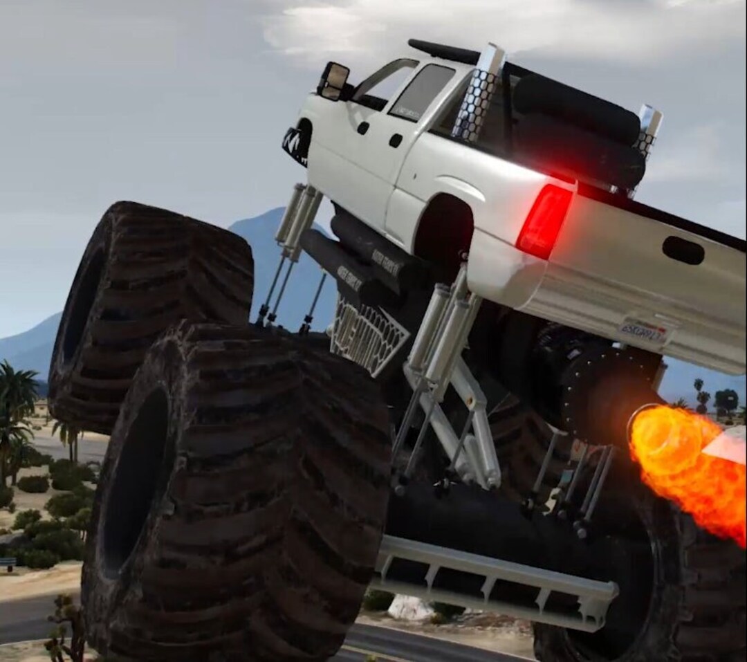 Chevrolet Silverado Space Monster Fivem Grand Theft Auto 5 Optimized ...