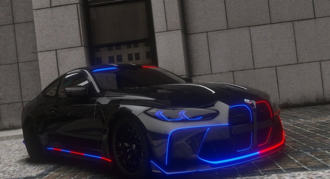 BMW M4 G82 Undercover Police Fivem Grand Theft Auto 5 Optimized Mod ...