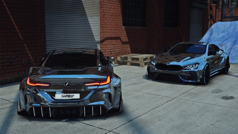 BMW M8 Widebody / FiveM / Grand Theft Auto 5 / Optimizado / Mod / Alta ...