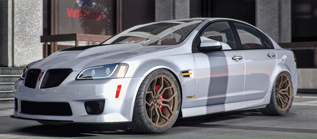 Pontiac G8 With Props & Animated Windows Fivem Grand Theft Auto 5 ...