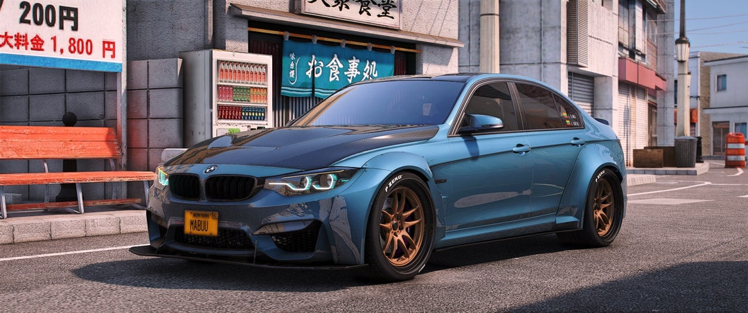 BMW M3 F80 Widebody 2JZ Swapped Fivem Grand Theft Auto 5 Optimized Mod ...