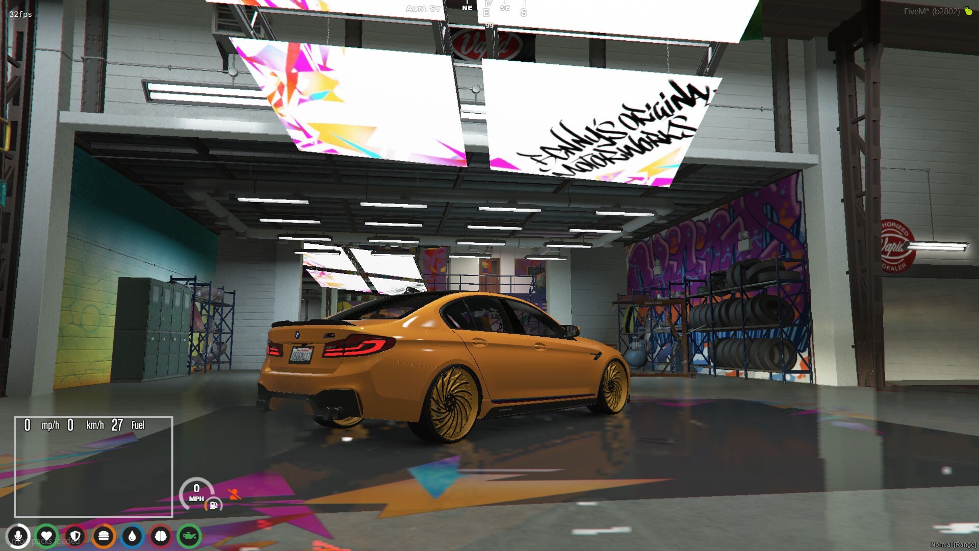 BMW M5 Widebody Donk Fivem Grand Theft Auto 5 Optimized Mod High ...
