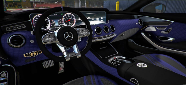 Mercedes-benz S500 Mansory Fivem Grand Theft Auto 5 Optimized Mod High ...