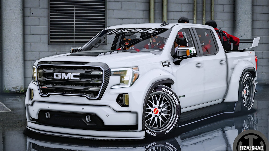 GMC Sierra Hycade 6 Seater Fivem Grand Theft Auto 5 Optimized Mod High ...