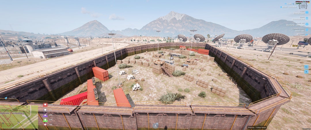 Outdoor Paintball/airsoft Arena Fivem Grand Theft Auto 5 Optimized Mod ...