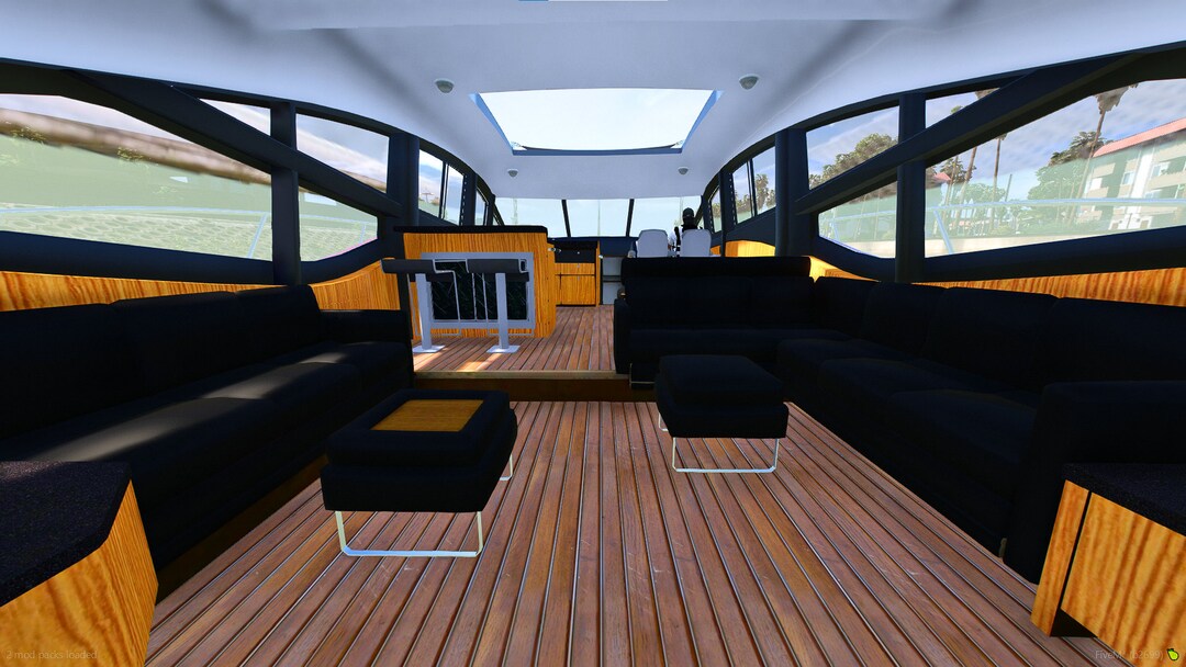 Drive-able Yacht Fivem Grand Theft Auto 5 Optimized Mod High Quality ...