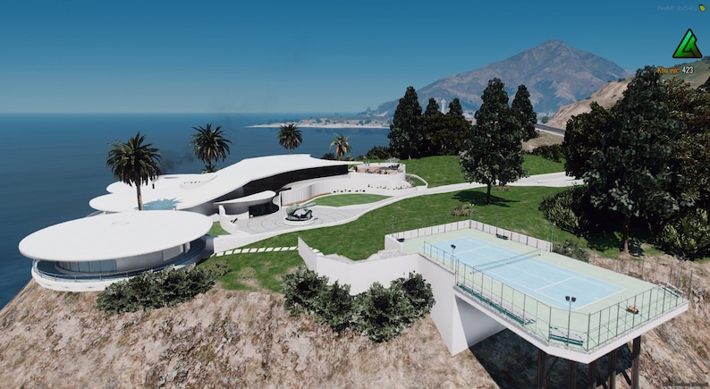 Stark Mansion Fivem Grand Theft Auto 5 Optimized Mod High Quality ...