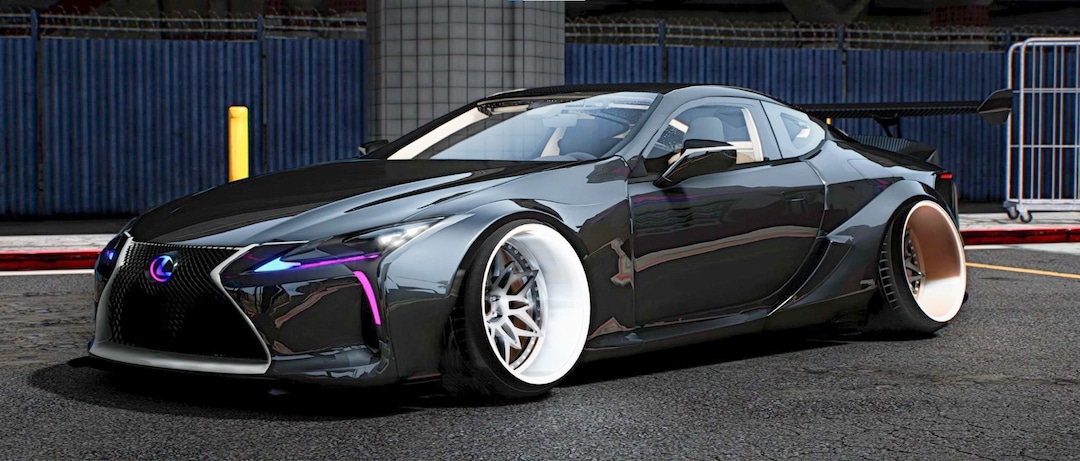 Lexus LC500 Widebody Fivem Grand Theft Auto 5 Optimized Mod High ...