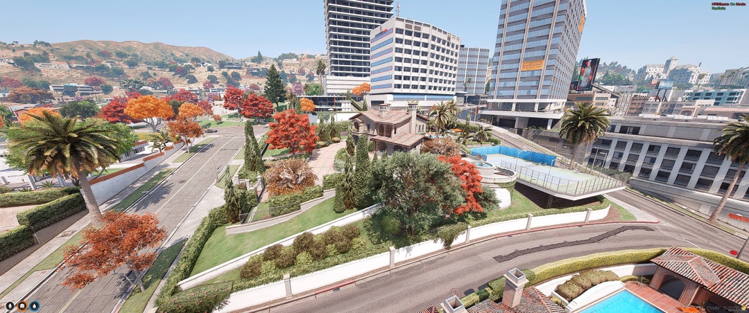 Michael Blackmode Mansion Fivem Grand Theft Auto 5 Optimized Mod High ...