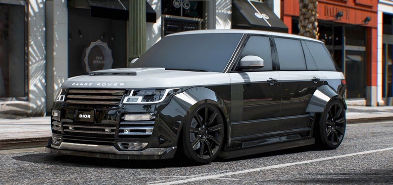 Range Rover Autobiography Mansory Fivem Grand Theft Auto 5 Optimized ...