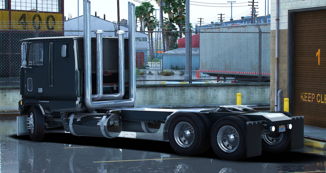 Freightliner 9000 CL Fivem Grand Theft Auto 5 Optimized Mod High ...