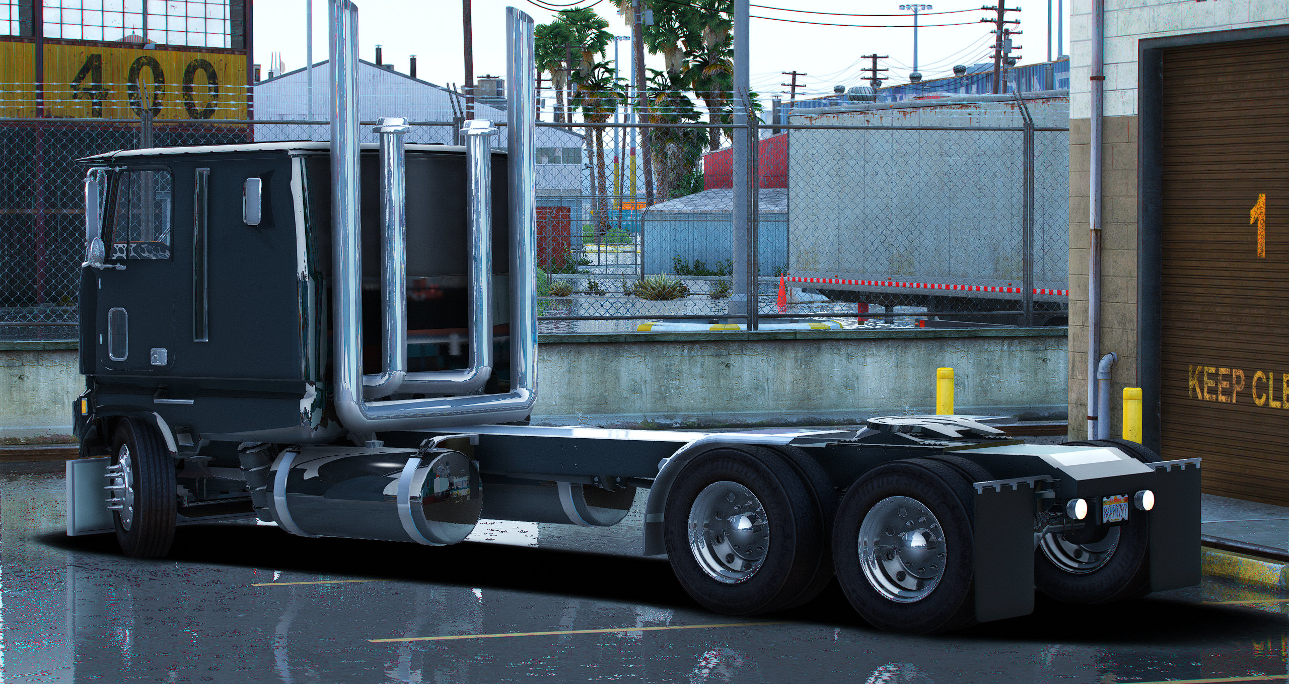 Freightliner 9000 CL Fivem Grand Theft Auto 5 Optimized Mod High ...