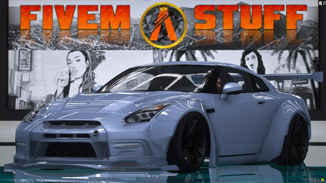 Nissan GT-R / FiveM / Grand Theft Auto 5 / Optimizado / Mod / Alta ...