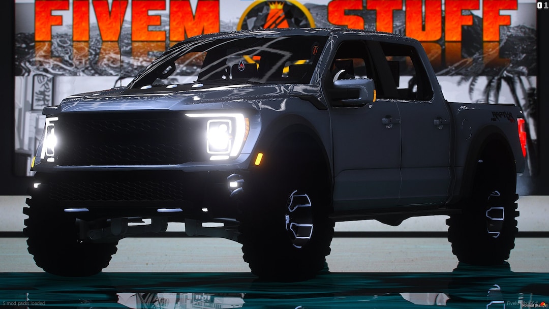 Ford Raptor Fivem Grand Theft Auto 5 Optimized Mod High Quality - Etsy