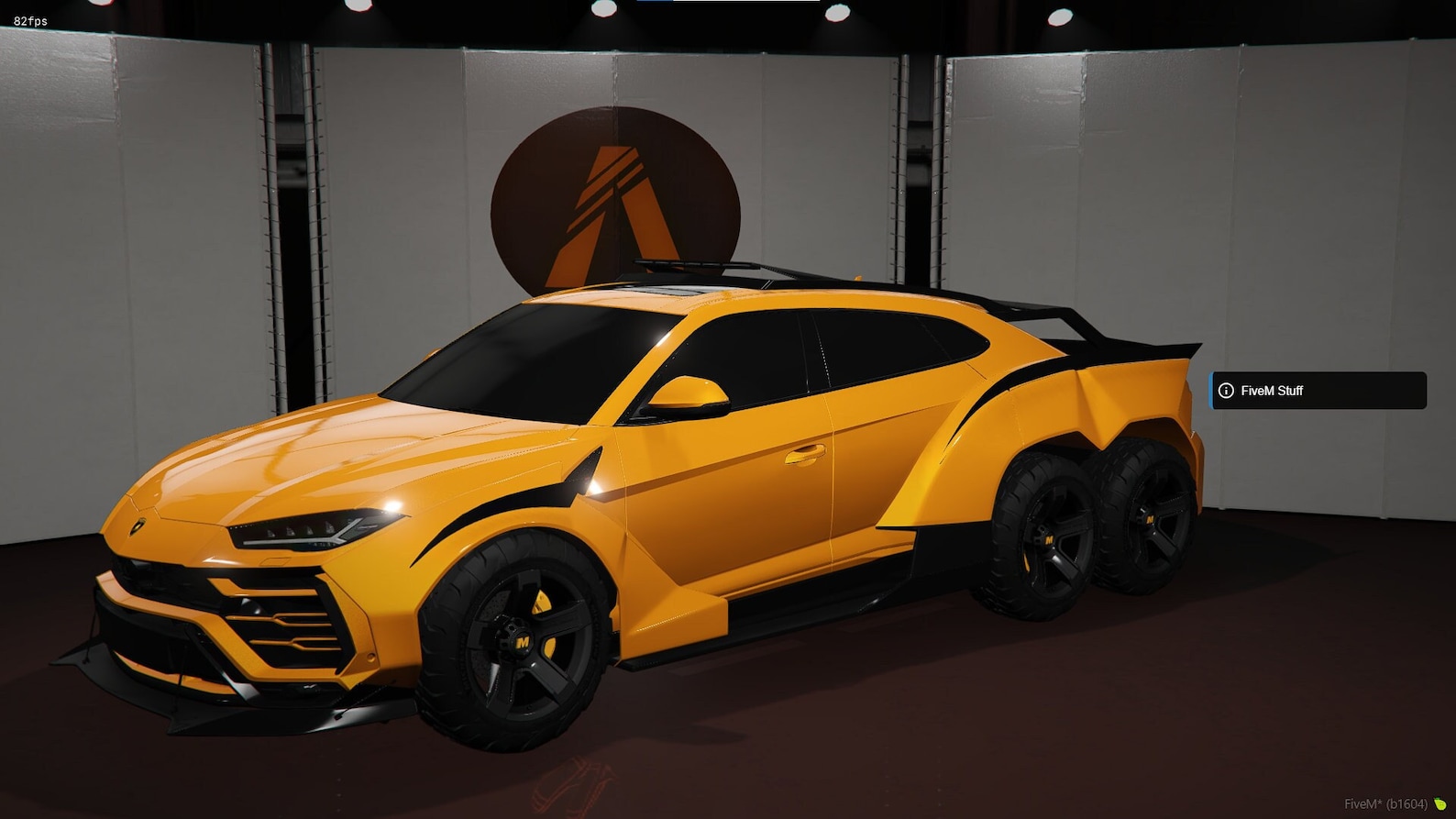 Lamborghini Urus 6x6 Fivem Grand Theft Auto 5 Optimized Mod High ...