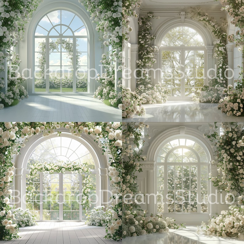 20 White Room Digital Backdrops, White Room Digital Backgrounds ...