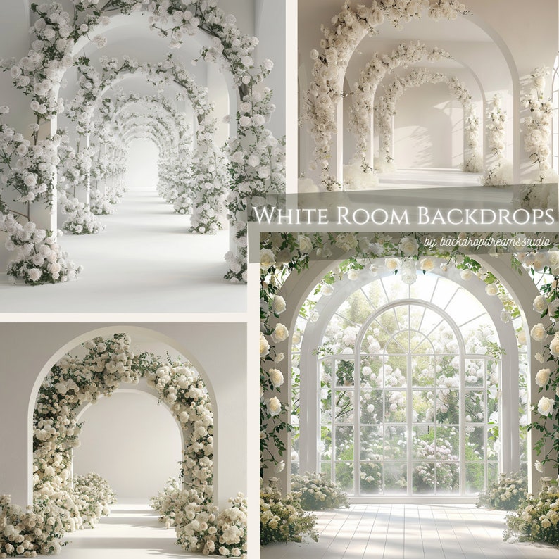 20 White Room Digital Backdrops, White Room Digital Backgrounds ...