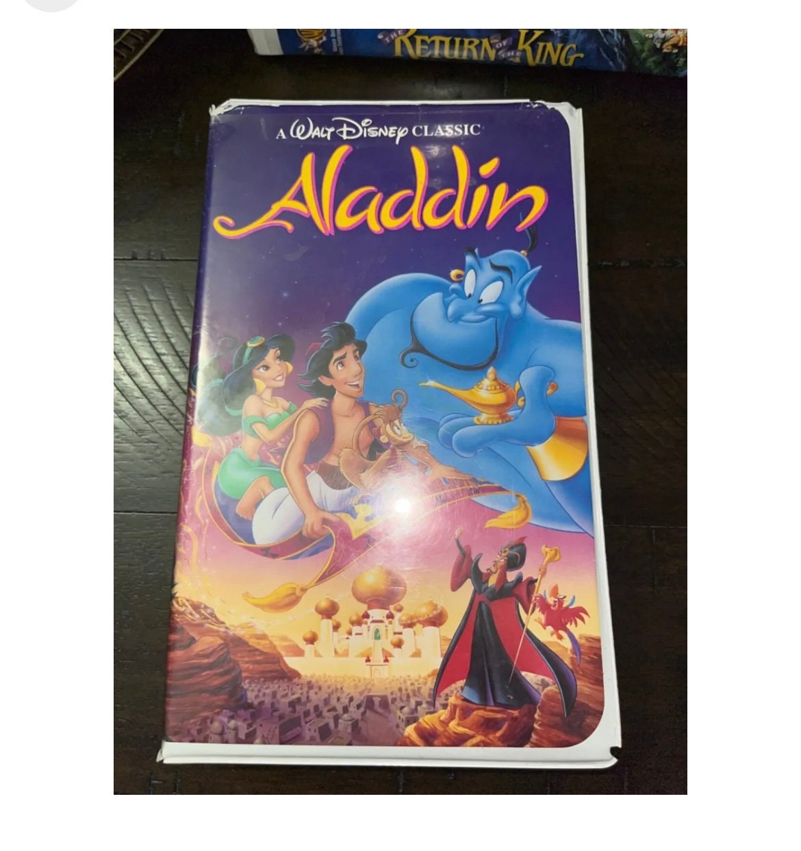 WALT DISNEY CLASSIC Aladdin VHS1993 Black Diamond Collection 1662 - Etsy