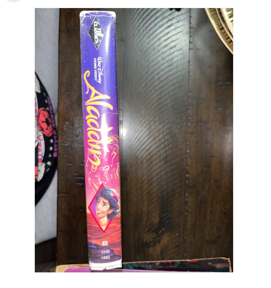 WALT DISNEY CLASSIC Aladdin VHS1993 Black Diamond Collection 1662 - Etsy