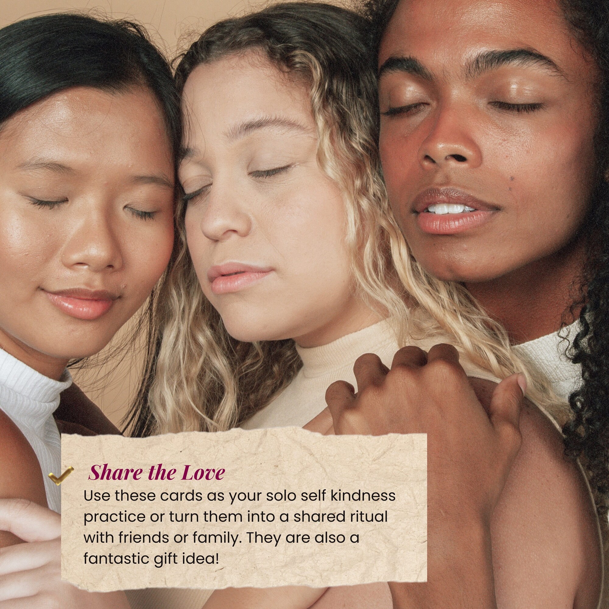 A7 Self Care Affirmation Cards With Quotes, Self Love Pocket Hugs, Self ...