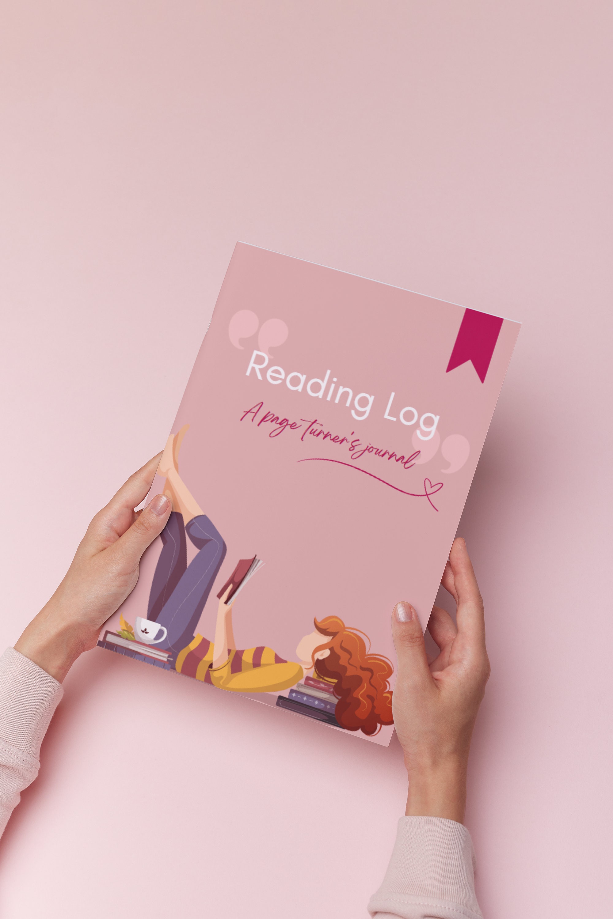 Reading Journal Printable Reading Log Book Club Reading Log - Etsy