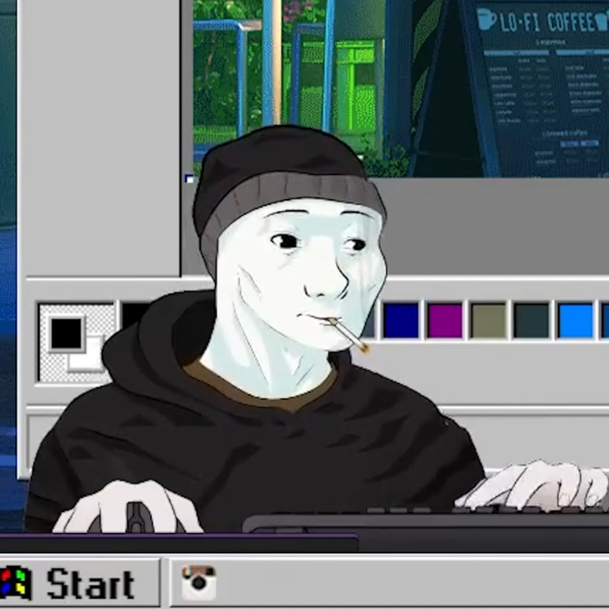 Wojak Pngtuber, Doomer Vtuber - Hand, Keyboard, Mouse Assemblies ...