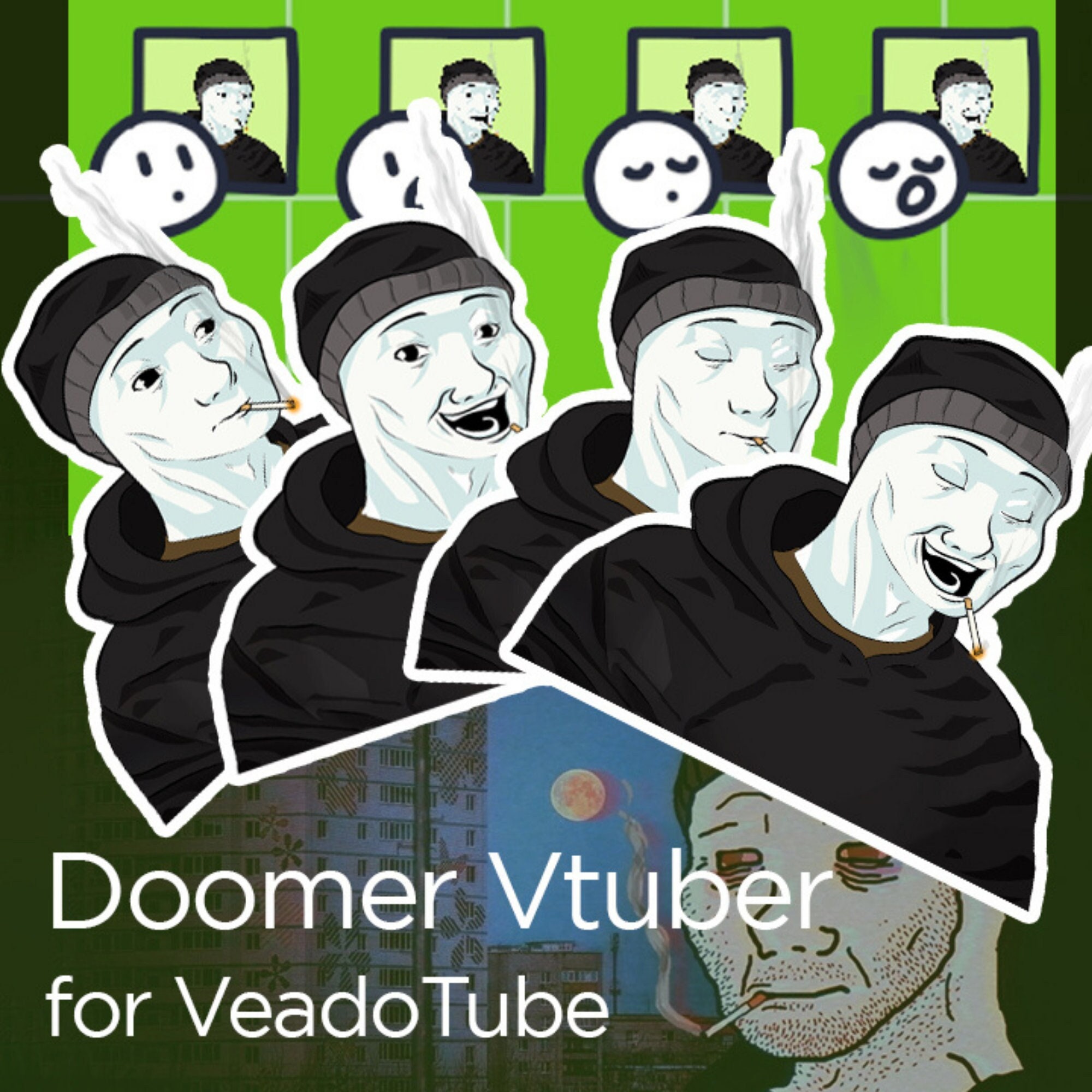 Wojak Pngtuber, Doomer Vtuber - Hand, Keyboard, Mouse Assemblies ...