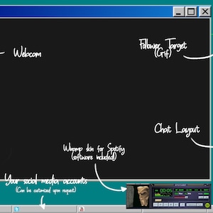 Windows 95 - 98 Retro Classic Aesthetic Twitch Retro Stream Overlay ...