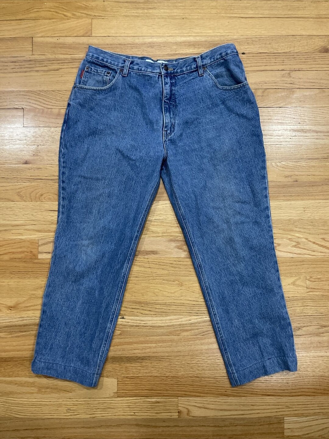 Vintage Bugle Boy 40 Jeans 750 Relaxed Fit Baggy Loose Tapered Grunge ...