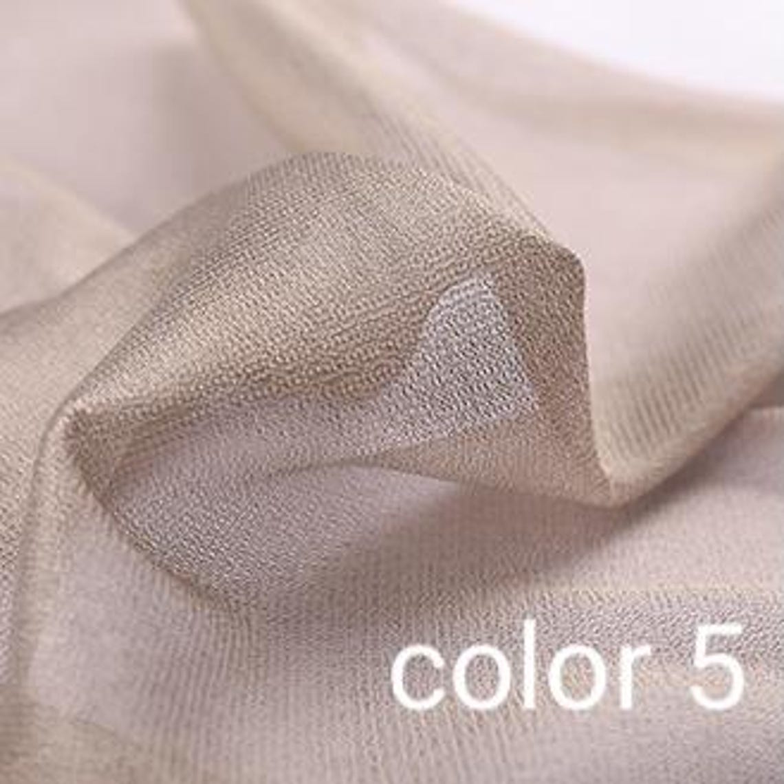 Sheer Curtain, Semi-transparent Window Panels for Living Room, Bedroom ...