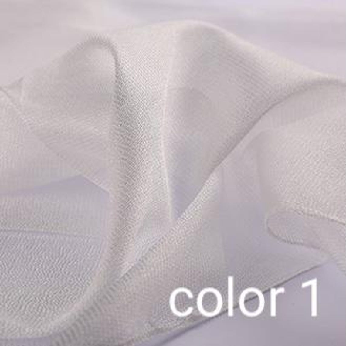 Sheer Curtain, Semi-transparent Window Panels for Living Room, Bedroom ...