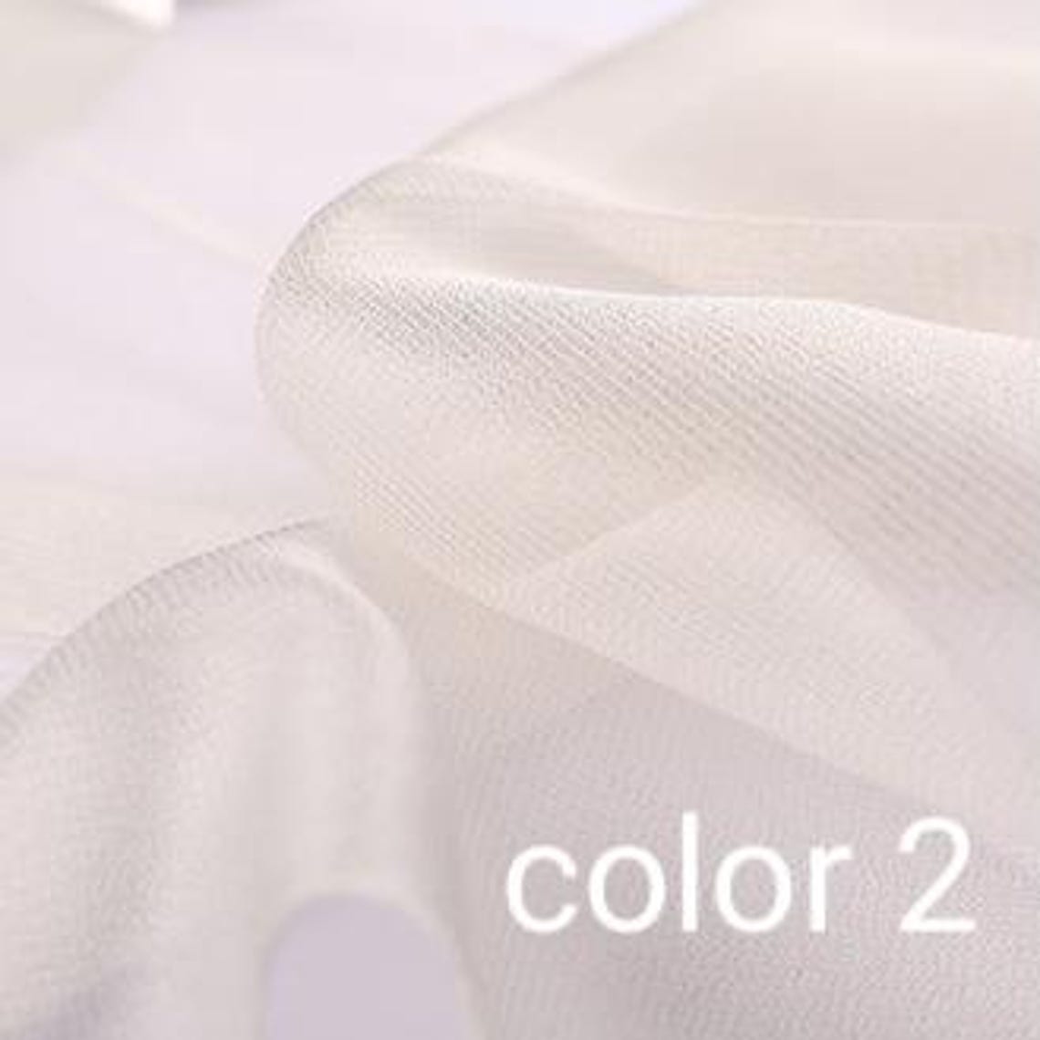 Sheer Curtain, Semi-transparent Window Panels for Living Room, Bedroom ...