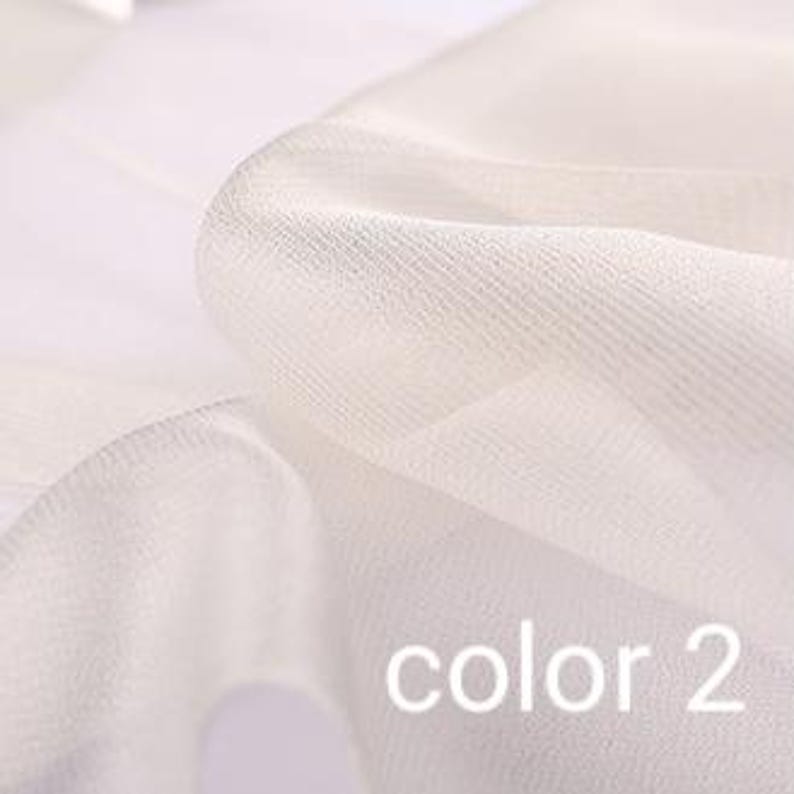 Sheer Curtain, Semi-transparent Window Panels for Living Room, Bedroom ...