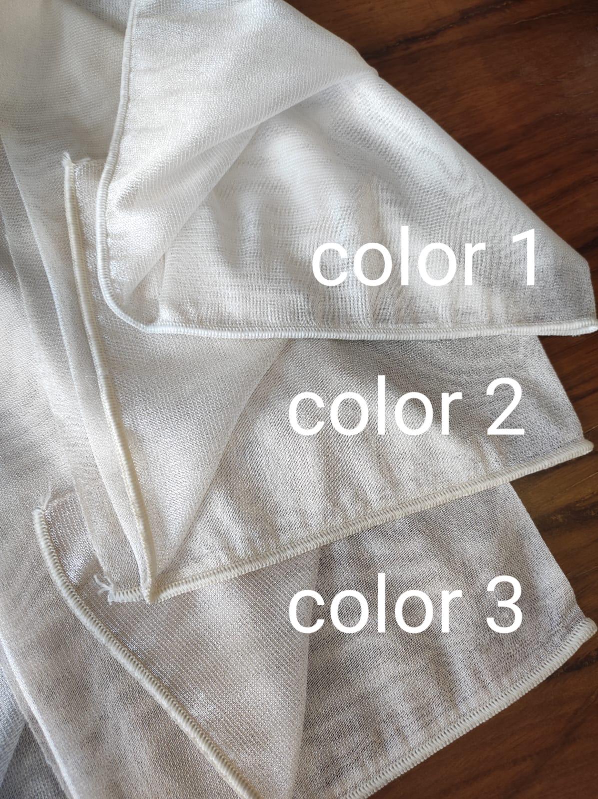 Sheer Curtain, Semi-transparent Window Panels for Living Room, Bedroom ...