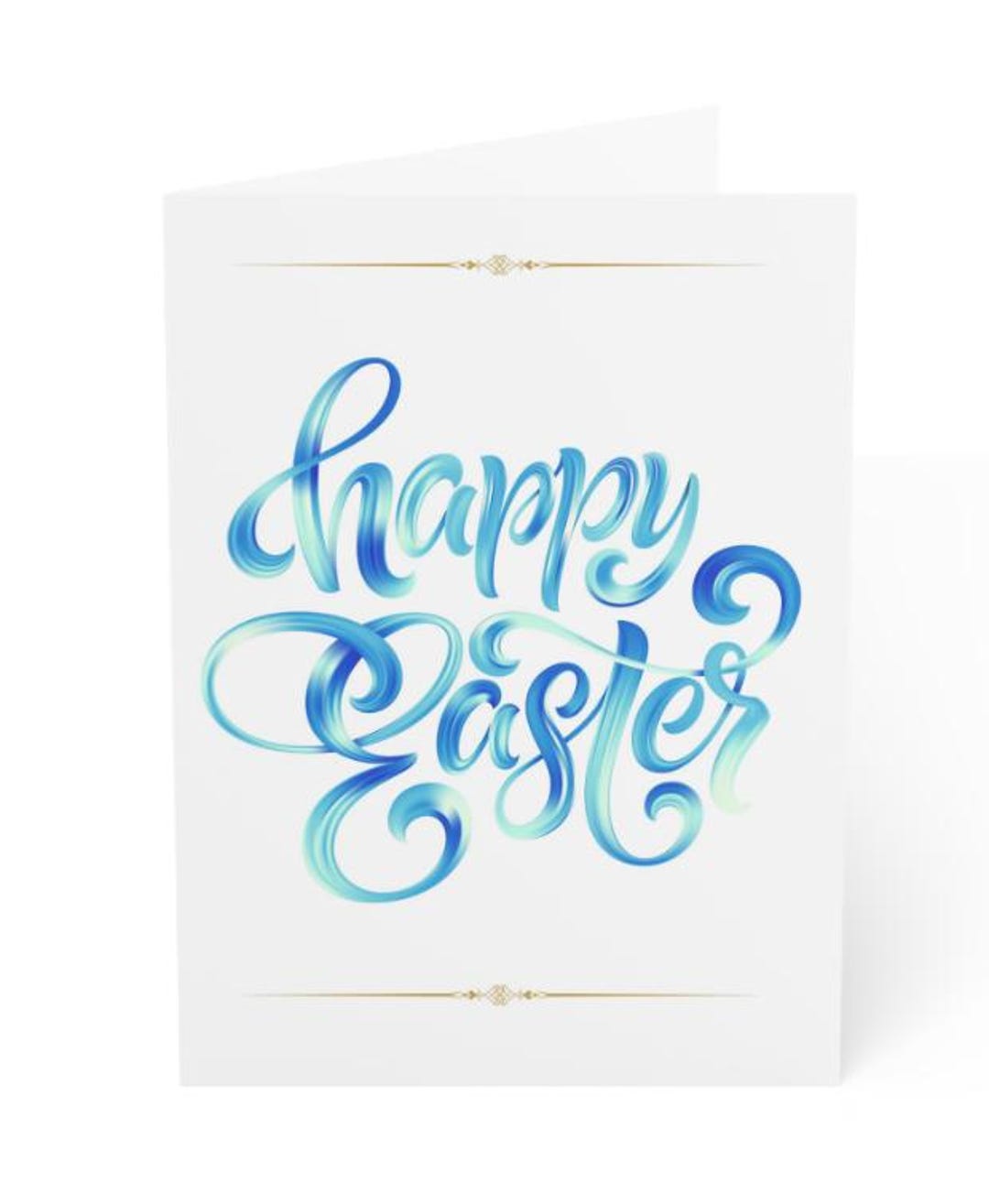 Happy Easter Printable Card | Colorful Card | Cute Easter Card | Rabbit ...