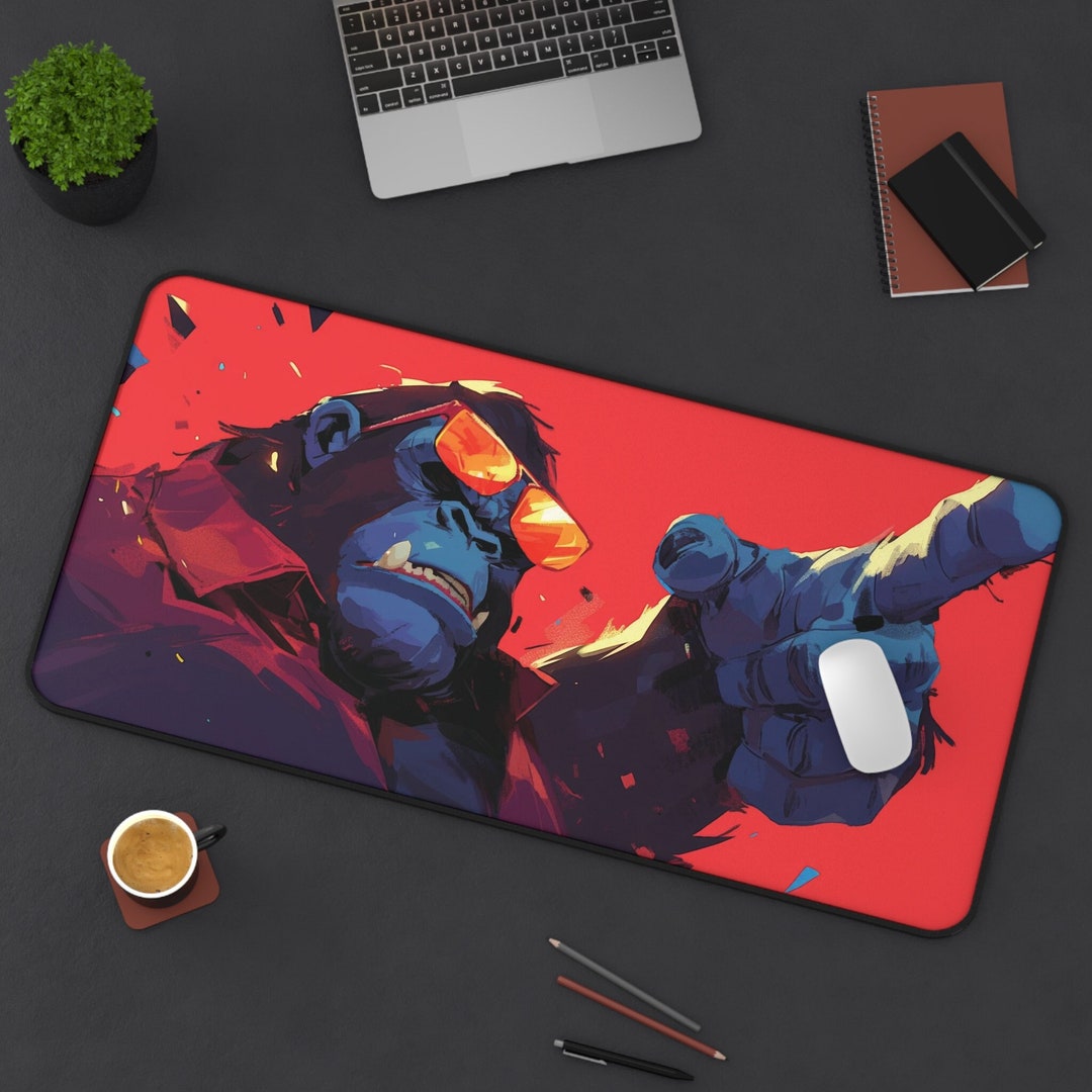 Gorilla Concept Desk Mat - About to APE SH--, Large Mouse Pad ...